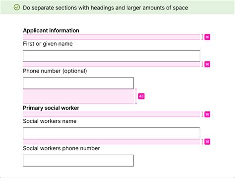Spacing And Sizing Design System