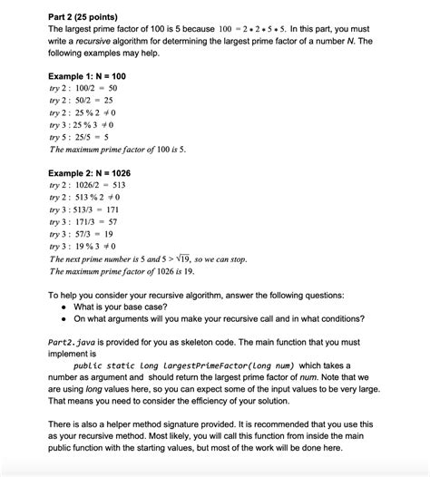 Solved Public Class Part2 Public Static Long