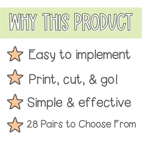 Partner Pairing Cards Cooperative Learning Classroom Management