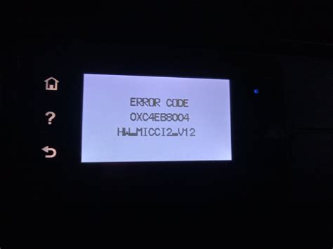 Hp Smart Tank 530 Error Code Oxc4eb8004 Hwmicci2v12 Yoreparo