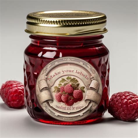 Editable Resizable Jam Labels Jams And Preserves Digital Download
