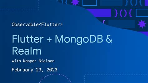 Observable Flutter Mongodb And Realm Youtube