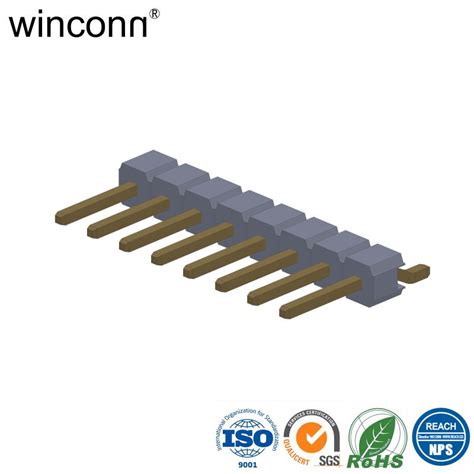 Pin Header Pitch 2 54mm Single Row Right Angle Smt Type From China