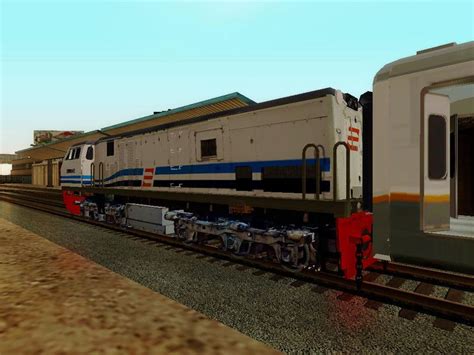 Ge U20c Cc 203 Old Livery Indonesian Locomotive Para Gta Sa