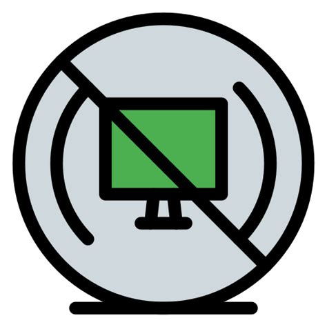 Not Allowed Generic Outline Color Icon