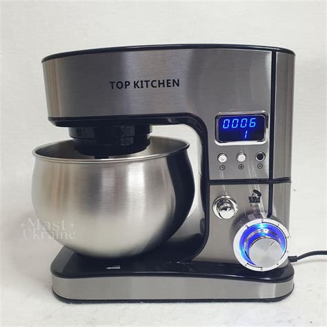 Кухонний комбайн 3в1 з мясорубкою блендером міксером та тістомісом Top Kitchen 4500Вт