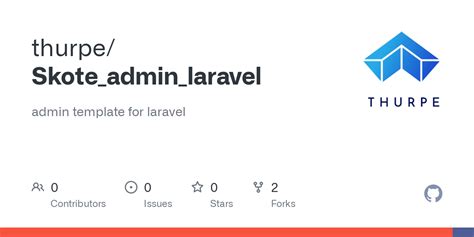 Github Thurpeskoteadminlaravel Admin Template For Laravel