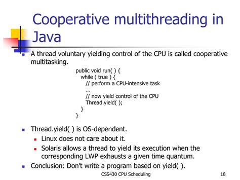 ppt css430 cpu scheduling textbook ch5 powerpoint presentation free