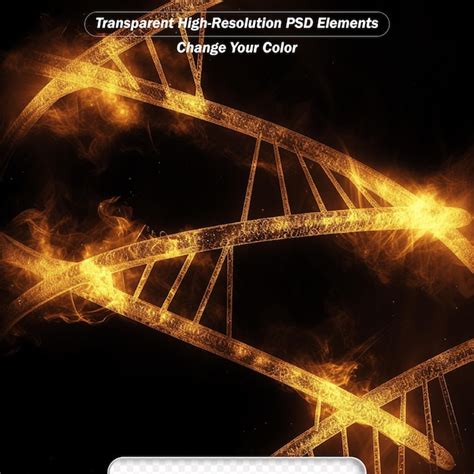 Premium Psd Digital Illustration Of Dna Structure