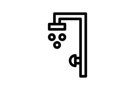 Bath Black And White Line Icon Graphic By Glyphfaisalovers · Creative