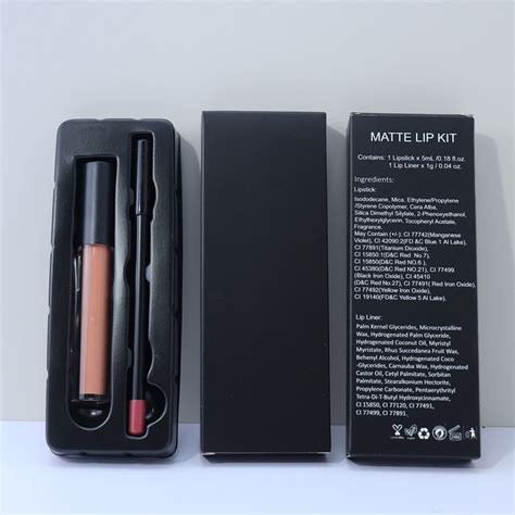 21 Colors Liquid Lipstick And Lip Liner Set