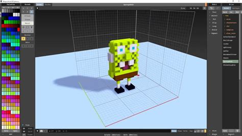 Magicavoxel Spongebob Youtube