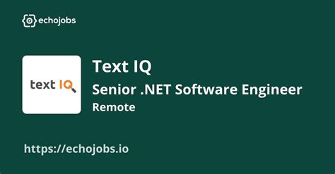 text iq is hiring senior software engineer cloud engineering