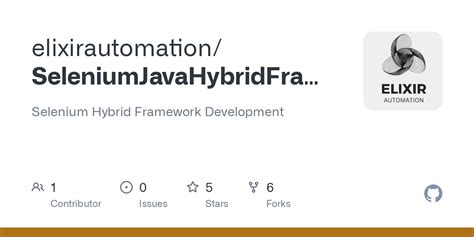 Github Elixirautomationseleniumjavahybridframework Selenium Hybrid Framework Development