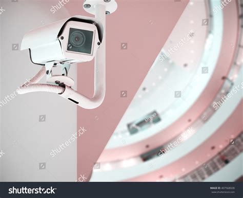 Security Cctv Camera Surveillance System Modern Stock Photo Shutterstock
