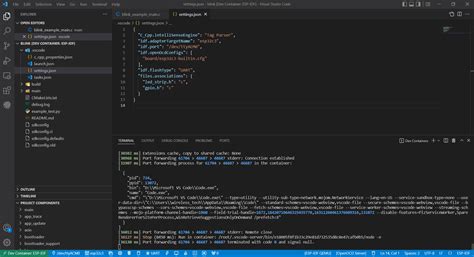 Using Docker Container — Esp Idf Extension For Vscode Latest