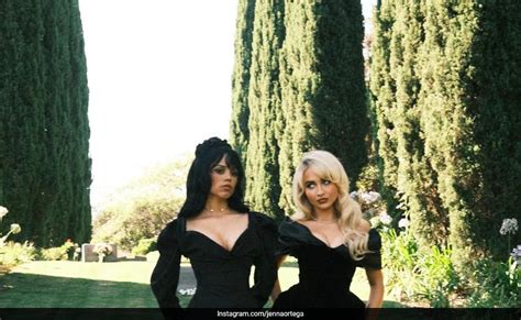 Sabrina Carpenter And Jenna Ortega Looked Hauntingly Fabulous In Taste