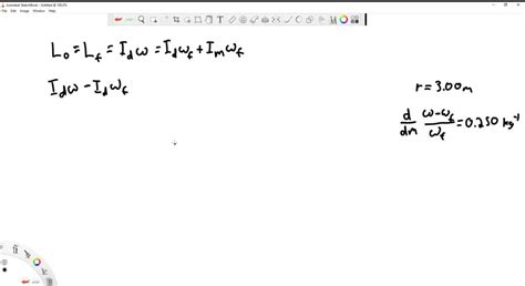 Solved A Large Uniform Horizontal Turntable Rotates Freely About A Vertical Axle At Its Center