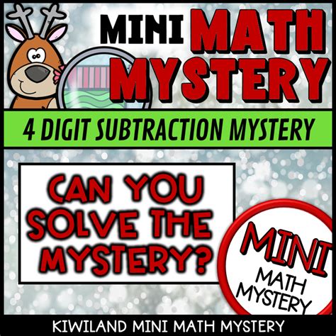 Free Christmas Math Worksheet Subtraction With Regrouping Download