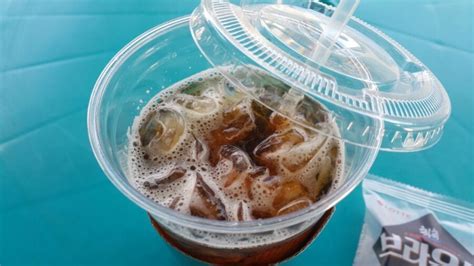 Gs25 커피 아이스 아메리카노와 칙촉 브라우니 네이버 블로그