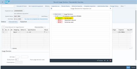 Calibration Maintenance Order Pm Qm Sap Community