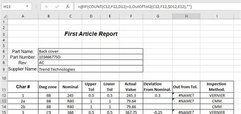 Unable To Create Formula At Row H Microsoft Community