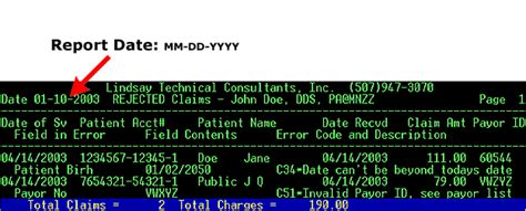 Understanding The Rejection Report Lindsay Technical Consultants Inc