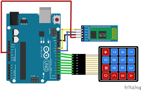 Send A Message From Arduino To Smartphone Using Matrix Keyboard