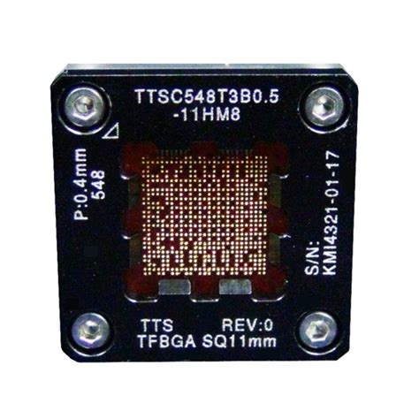 Tts Group Probe Pin Category Test Socket Image Wlcsp Socket