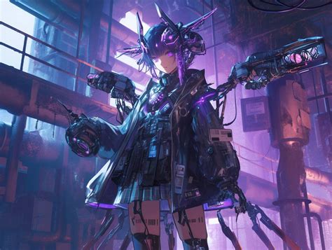 An 18 Year Old Japanese Girl Embodies Digital Rebellion In A Cybergoth