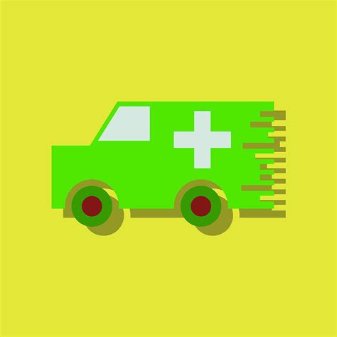 벡터와 평면 아이콘 디자인 컬렉션 구급차 Eps Ai Uidownload