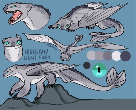 Made A New Fury Subspecies The Highland Light Drachenkunst Drachenzeichnungen Drachen