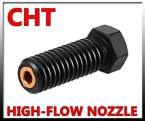 Volcano Hardened Steel Cht High Flow Nozzle 3dea