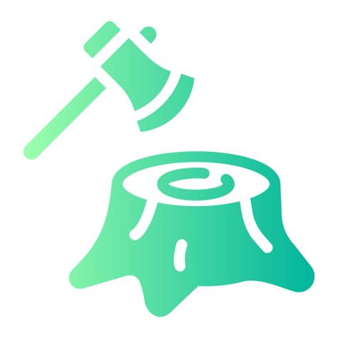 Deforestation Generic Flat Gradient Icon
