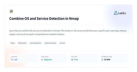 Combine Os And Service Detection In Nmap Labex