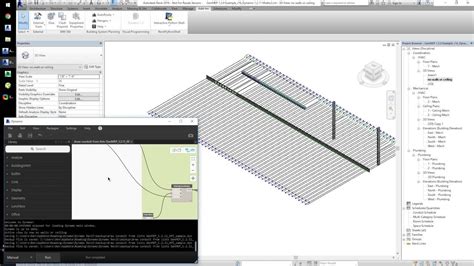 autorouting with dynamo visual scripting in revit with genmep revit