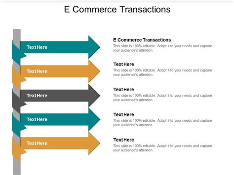 E Commerce Transactions Ppt Powerpoint Presentation Layouts Slides Cpb