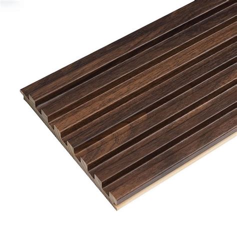 Ejoy 106 In X 6 In X 0 7 In Solid Wood Wall Cladding Siding Board Set Of 4 Piece