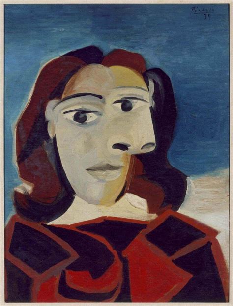 Pablo Picasso Ritratto Di Dora Maar 1939 Katarte