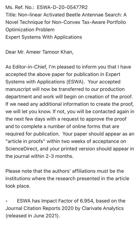 Ameer Tamoor Khan On Linkedin Phd Publication Research