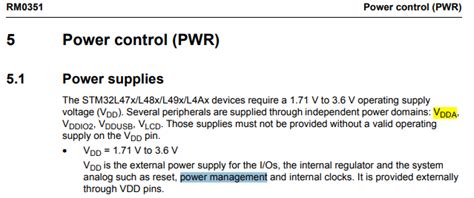 Pvd On Stm32l4 With External Input Stmicroelectronics Community