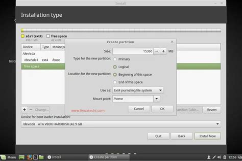 Linux Mint 18 Sarah Installation Guide With Screenshots