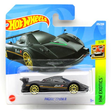 Hot Wheels Pagani Zonda R Preto Novo Lacrado 164 Faz A Boa