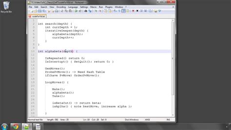 Programming A Chess Engine In C Part 47 Overview Of Search Implementation Youtube