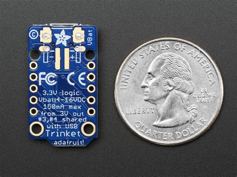 Adafruit Trinket Mini Microcontrôleur Logique 33v Microusb