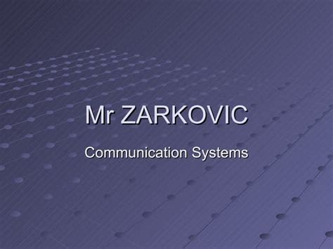 Communcation Systems Ppt Internet Computing