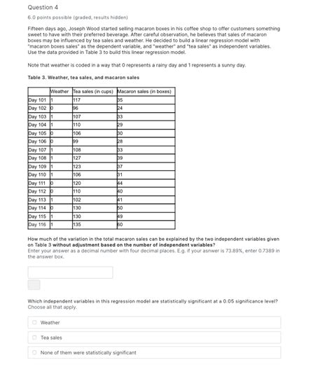 solved question 4 6 0 points possible graded results