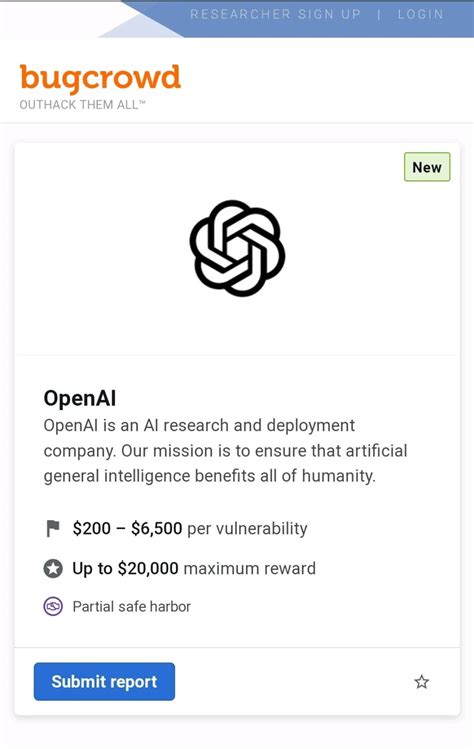 Vikas Kumar Rana On Linkedin Chatgpt Openai Researchers Vulnerabilities Rewards Openai