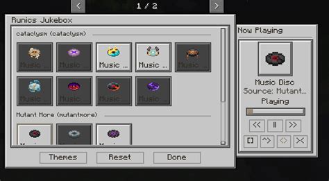Runics Jukebox Minecraft Mods Curseforge