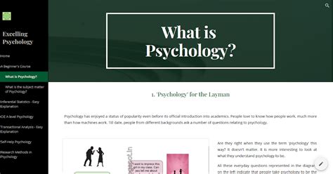 Learn Psychology For Beginners A Free Course On The Excelling